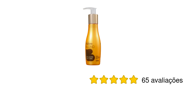 Tratamento Lowell Bioplastia Blond Bálsamo da Cura | Beleza na Web