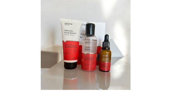 kit facial retinol dermo skin labotrat