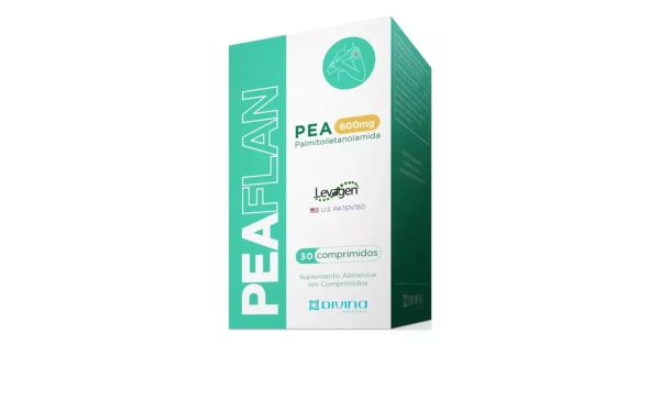 Peaflan Pea Palmitoiletanolamida 600mg 30 Tab Levagen Divina
