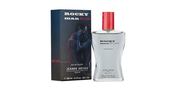 Perfume Masculino Jeanne Arthes Rocky Man Red Light Edt Spray 100 Ml