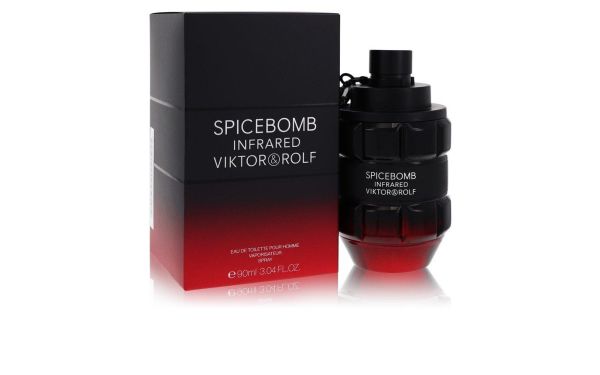 Col. Masculino Spicebomb Infrared Viktor & Rolf 90 ml Eau De Toilette