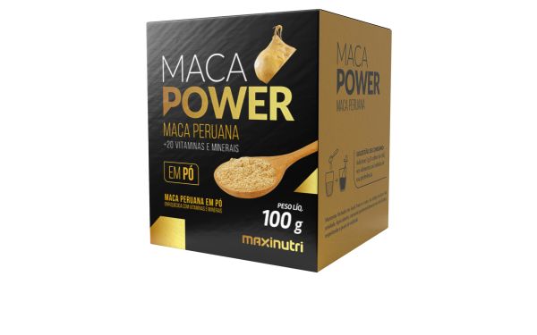 Maca Power em Pó 100g com Vitaminas e Minerais Maxinutri