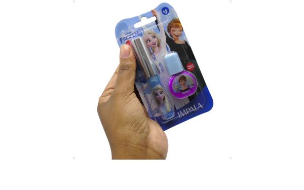 Kit Impala Frozen:1 Esmalte e 1 Brilho Labial