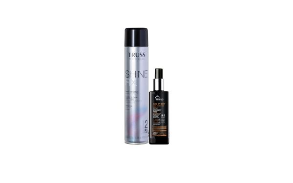 Kit Truss Shine Fix Spray de Brilho e Day By Day (2 produtos)