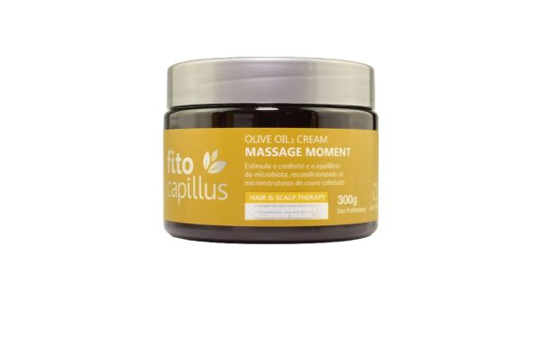 Olive Oil Cream Massage Moment Fito Capillus Olive - 300g