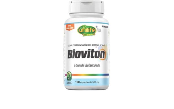 Suplemento Alimentar Bioviton Polivitamìnico Unilife 120 Cápsulas