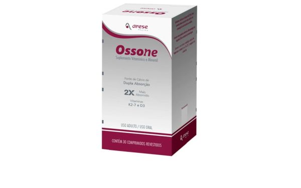 Suplemento Alimentar Arese Ossone 30 Comprimidos Revestidos