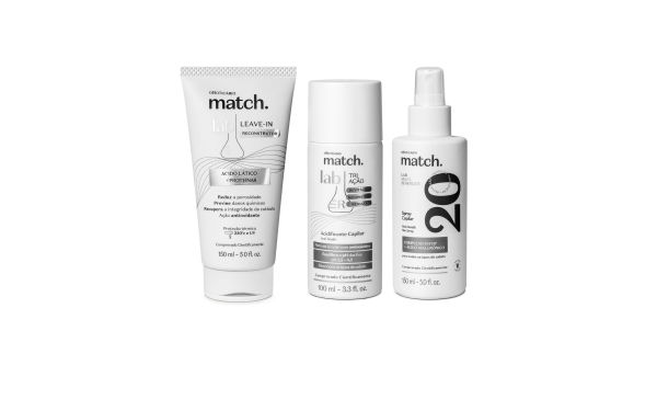 Combo Match Lab: Acidificante 100ml + Spray Capilar 150ml + Leave-In ...