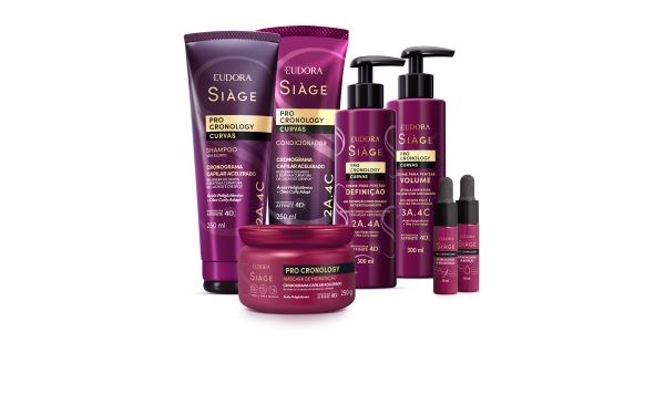 Kit Eudora Siàge Pro Cronology Curvas Completo | Beleza na Web