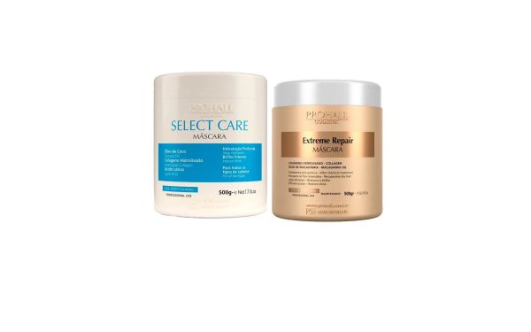 Kit Prohall Cosmetic Select Care + Extreme Repair | Beleza Na Web