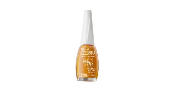 Colorama Universo Paralelo Amarelo Virtual Esmalte Cremoso 8ml | Beleza ...