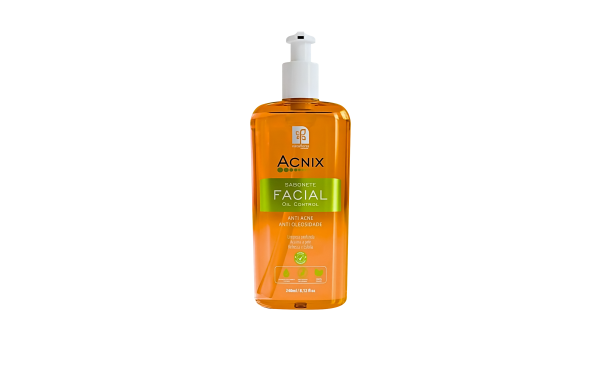 Sabonete Facial Natuflores Acnix Oil Control 240ml | Beleza na Web