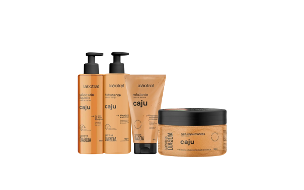 KIT DE BANHO DE CAJU DIA A DIA LABOTRAT (4 PRODUTOS)