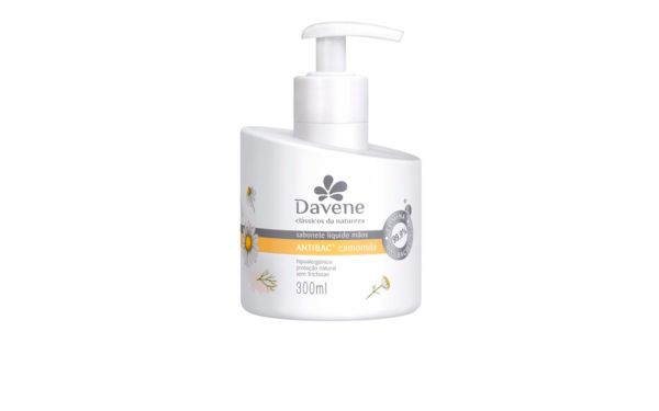 Sabonete Líquido Davene Antibactericida Camomila 300ml