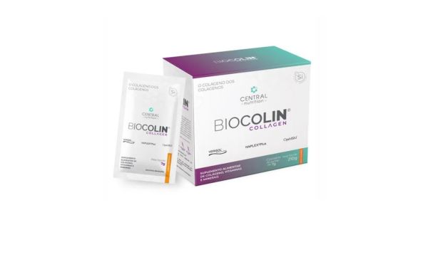 Biocolin Collagen 30 Saches 7g Sabor Tangerina Central Nutrition