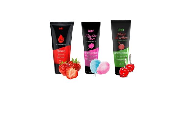 Kit Intt Hot Algodão Doce e Maçã do Amor | Beleza na Web