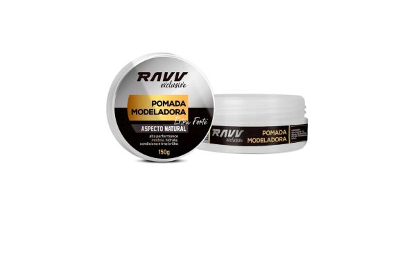 Pomada Modeladora Ravv Extra Forte Aspecto Natural | Beleza na Web