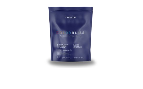 Pó Descolorante ultrarrápido Color bliss 11 tons Treeliss - 500ml