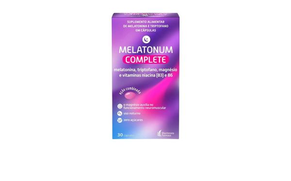 Melatonum Complete Mantecorp 30 Cápsulas