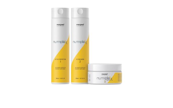 Kit Macpaul Nutriplex Active Protection Cabelos com Quimica