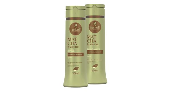 Kit Haskell Matcha & Alecrim Shampoo + Condicionador 300ml
