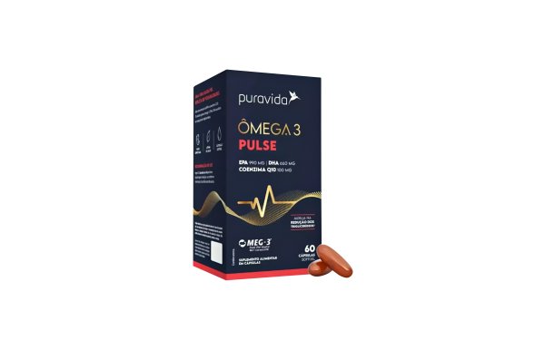 Suplemento Alimentar Puravida Ômega 3 Pulse | Beleza Na Web