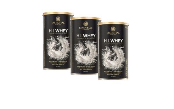 Kit Essential Nutrition H.I. Whey Trio | Beleza na Web