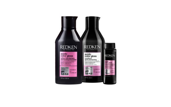 Kit Redken Acidic Color Gloss Rinse Out Duo Tratamento (3 produtos)