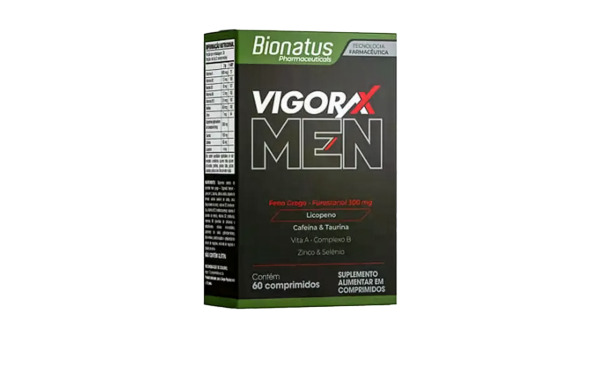 Suplemento Alimentar Bionatus Vigorax Men 60 Comprimidos