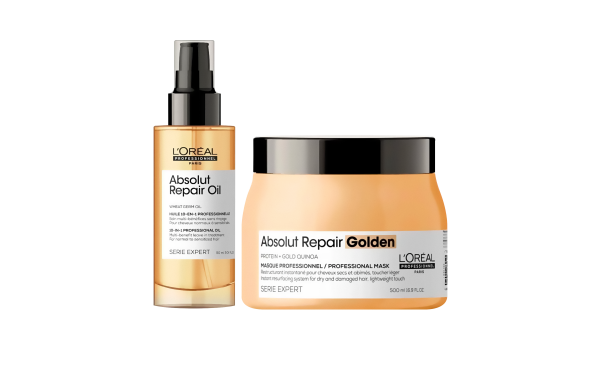 Kit L'Oréal Absolut Repair Golden Oil | Beleza na Web