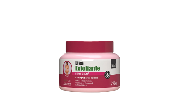 Esfoliante Corporal Bio Soft Lisa Pitaya e Romã | Beleza na Web