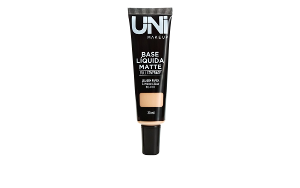 Uni Makeup Base Líquida Matte Full Coverage C02 30ml