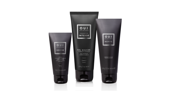 Combo Gel de Banho Iconique 001 Intense 200g + Creme de Barbear Homme ...