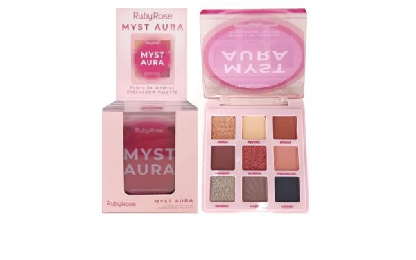 Paleta De Sombras Myst Aura - Ruby Rose