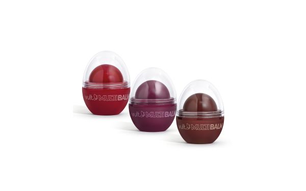 Combo Multi Balm: Vermelho Bala de Morango 6,5g + Marrom Brigadeiro 6 ...