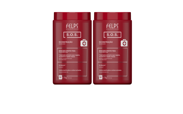 Kit Felps Professional S.O.S Máscara de Reconstrução (2 Unidades ...
