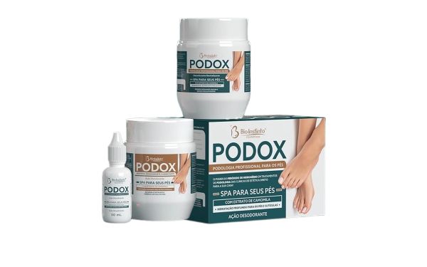 Bio Instinto Podox - Kit Podologia Tratamento Spa para os Pés (3 Produtos)