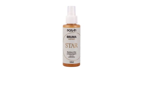 Bruma Facial Porán Star Glow Ouro | Beleza na Web