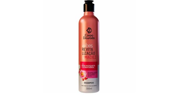 Shampoo Corpo Dourado Vibes Revitalização & Maciez | Beleza na Web