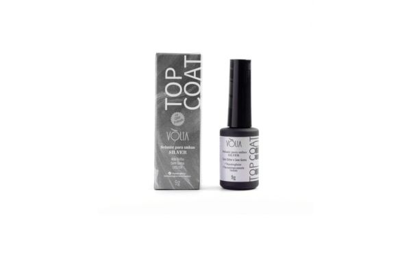 Top Coat Silver Prata - Volia