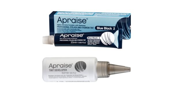 Apraise Tintura de Cílios e Sobrancelha Preto Azulado 2.0 e Oxidante