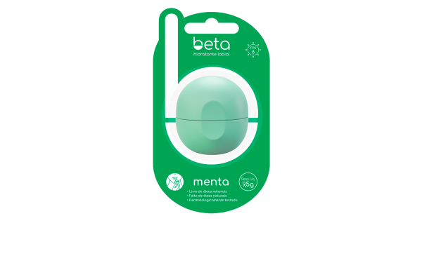 Hidratante Labial Beta Menta 9,5g