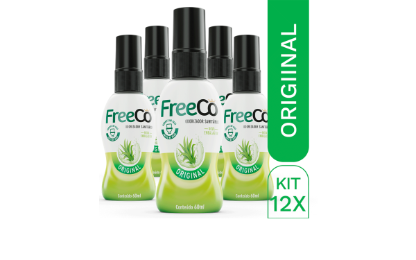FreeCô Original 60ml - Kit com 12
