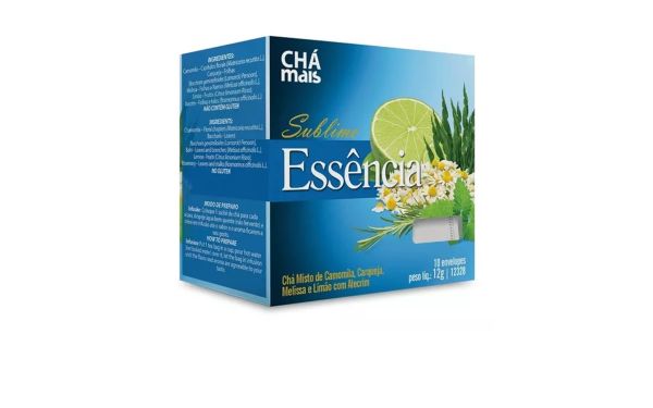 Chá Sublime Essência Chá Mais 10 sachês