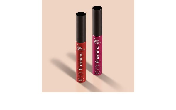 Combo Batom Líquido Mate Finérrimo: Malva Tô Belíssima 5ml + Vermelho ...
