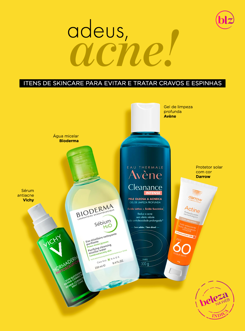 Mapa da acne: significado para cada área do rosto - Beleza na Web