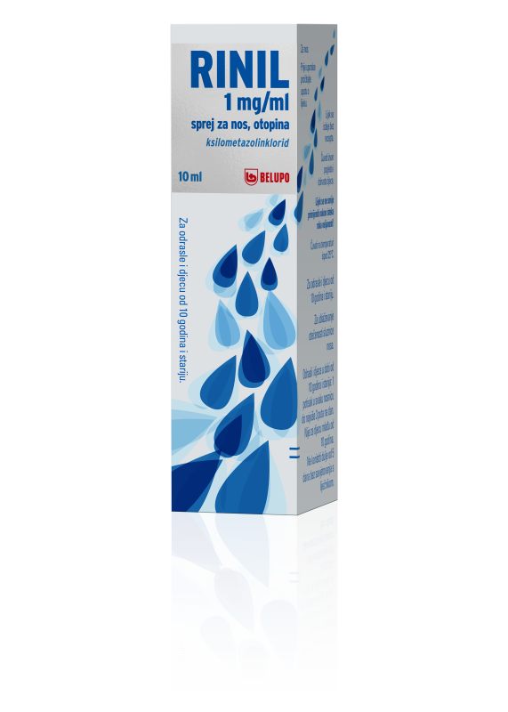 RINIL 1 mg/ml sprej za nos - Belupo.hr