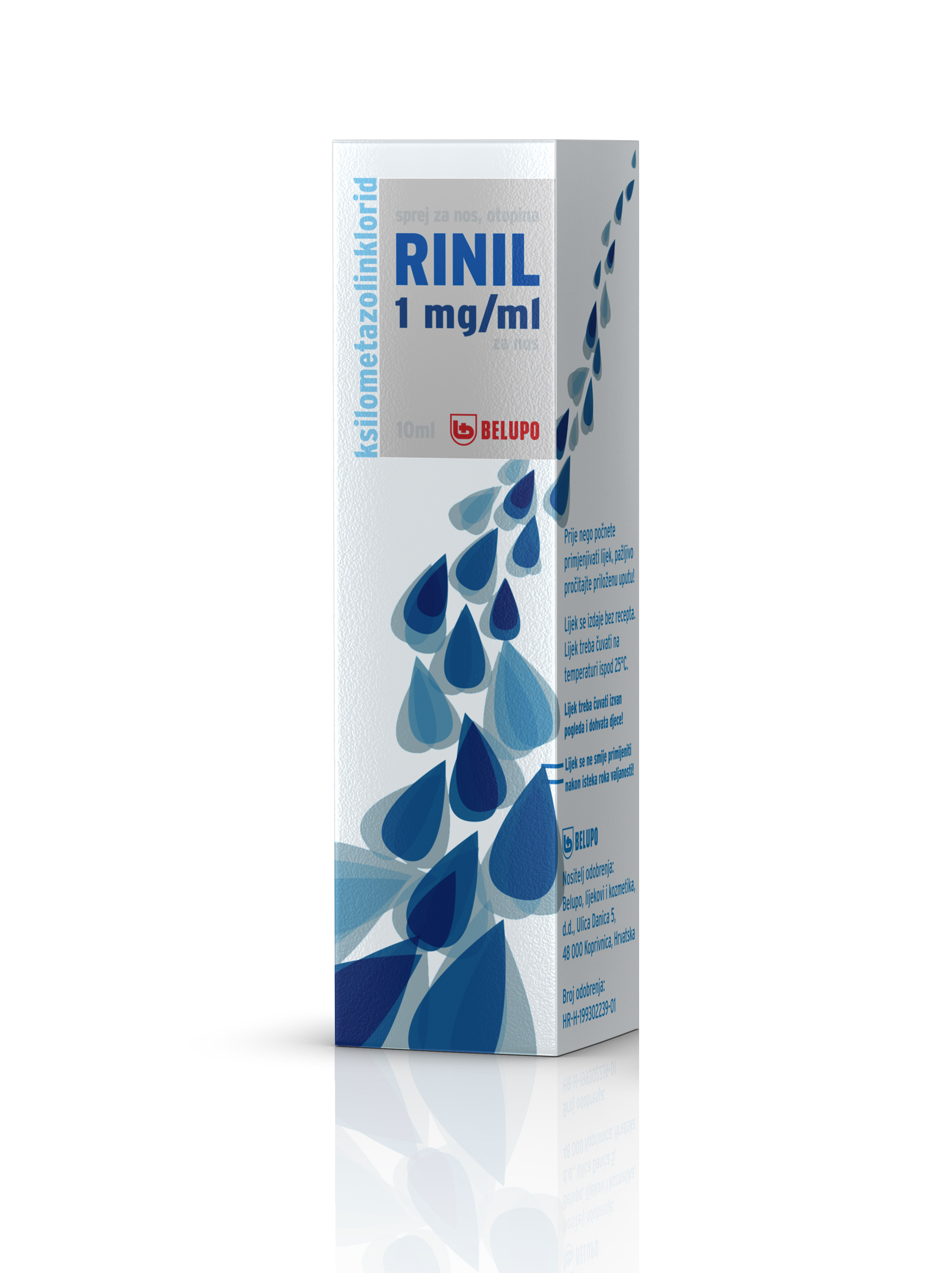 RINIL® 1 mg/ml sprej za nos - Belupo.hr