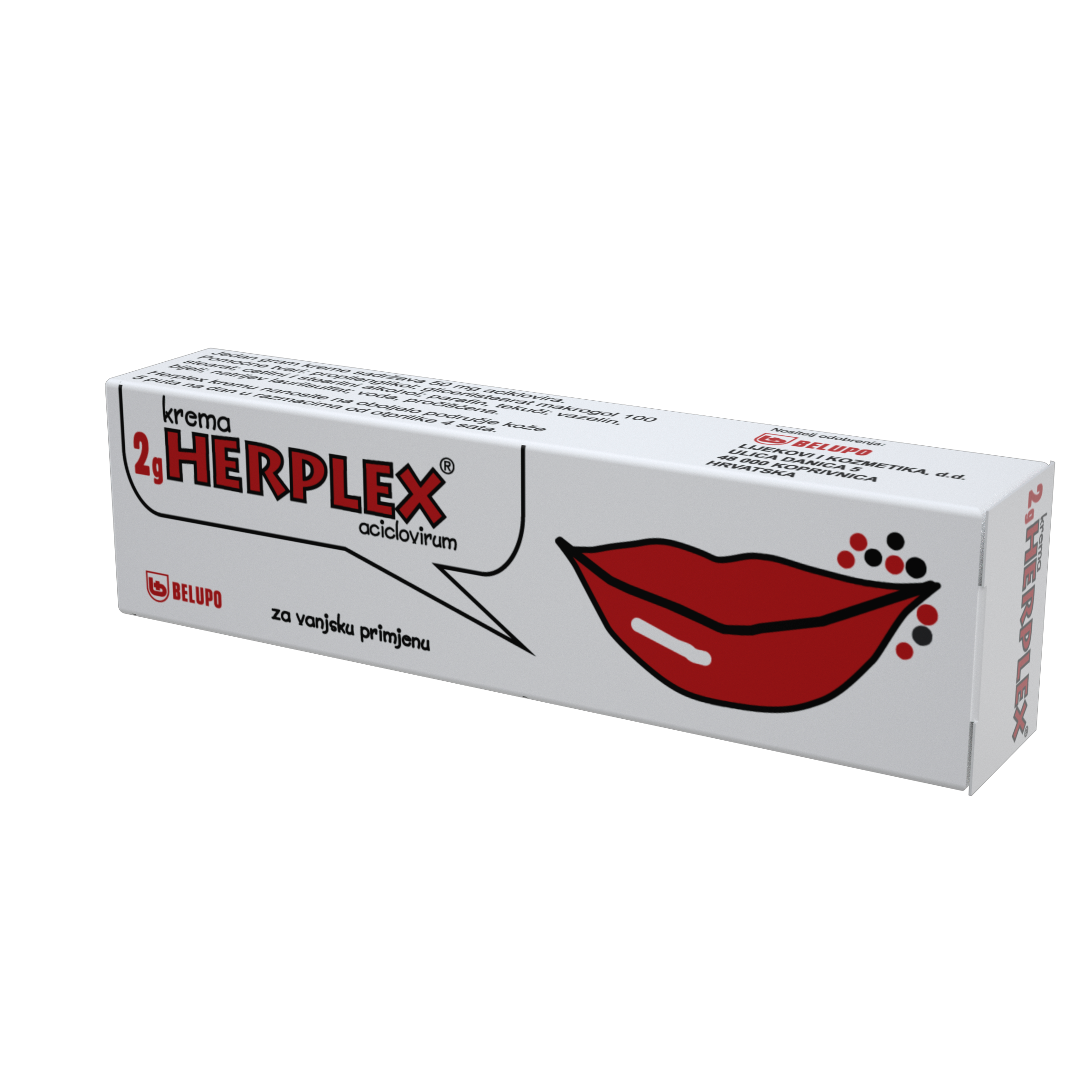 HERPLEX® 50 mg/g krema - Belupo.hr