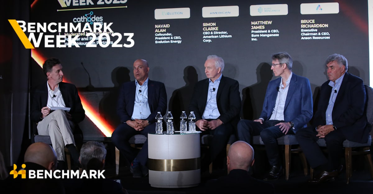 Benchmark Week 2023 Panel: Critical minerals for cathode and battery ...